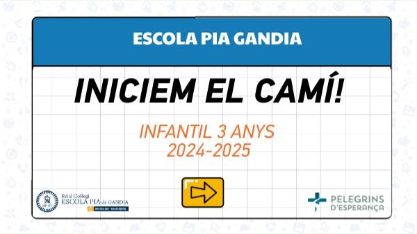 Infantil 3 ANYS REUNIÓ FAMÍLIES SETEMBRE'24