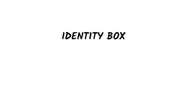 identity box