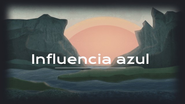 Influencia azul