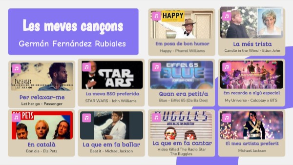 Cancions Germán | Genially