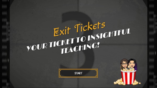 Exit Ticket PD November