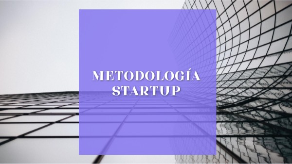 Lean Startup | Genially