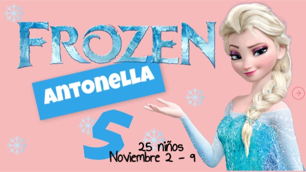 ANTONELLA FROZEN | Genially