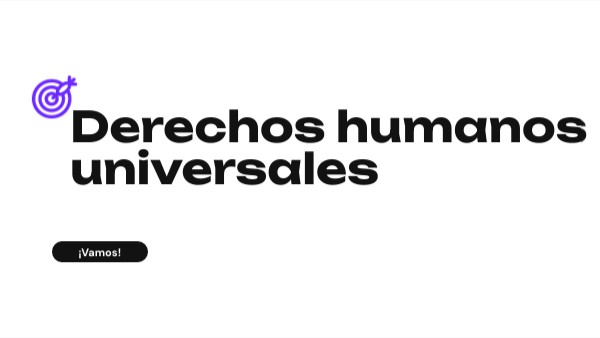 Derechos humanos universales