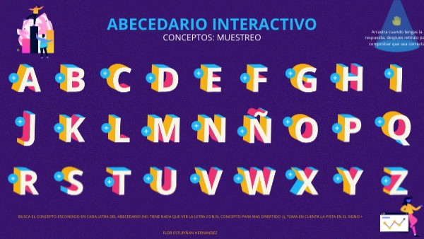 ABC Interactivo de Muestreo | Genially