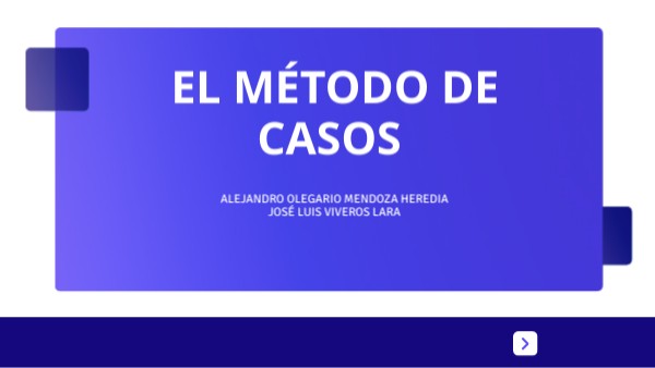 METODO DE CASO | Genially