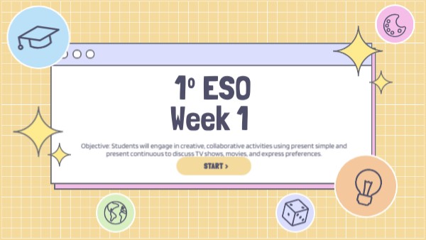 1ºESO Week 1 | Genially