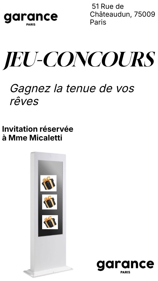 JEU CONCOURS LOOKBOX