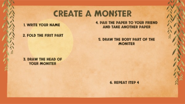 CREATE A MONSTER | Genially
