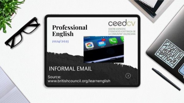 Raquel - informal email | Genially