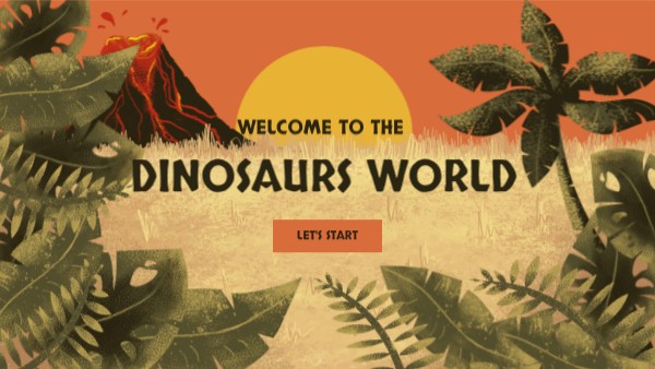 DINOSAURS ROAR | Genially