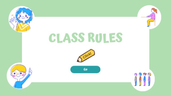 CLASS RULES | Genially