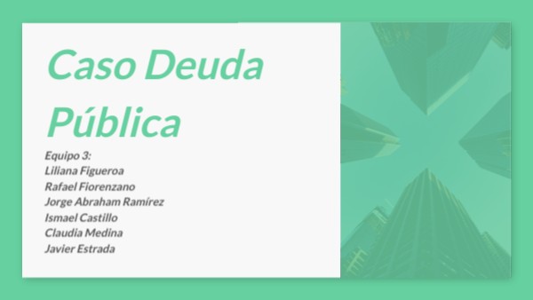 DEUDA PÚBLICA PADEP EQUIPO 3 | Genially