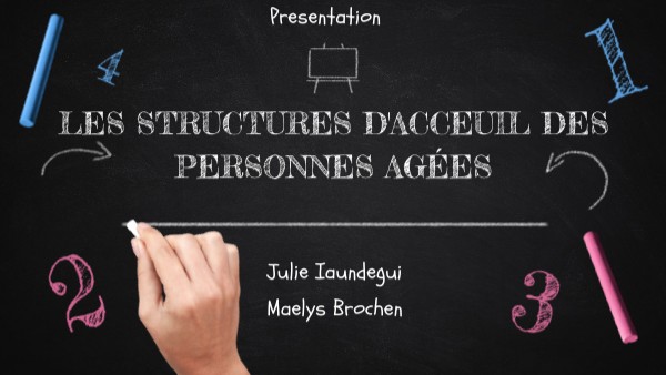 Présentation structure d'acceuil | Genially