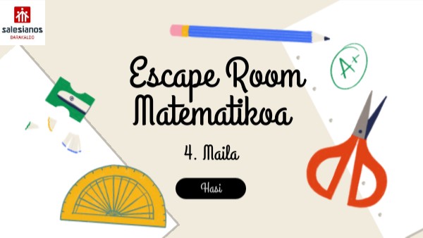 Mate Escape Room | Genially