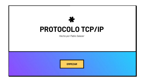 PROTOCOLO TCP/IP