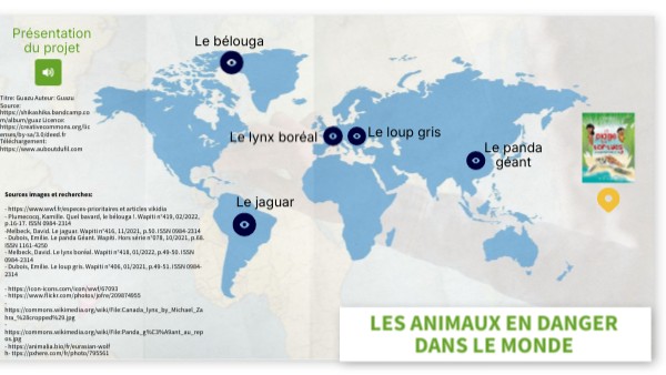 ULIS 1 les animaux en danger