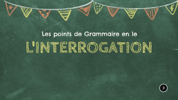 Présentation tableau animé