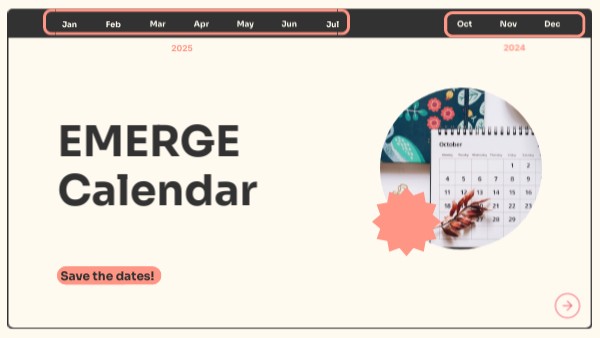 EMerge 24 Calendar