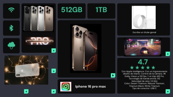 IPHONE 16 PRO MAX | Genially