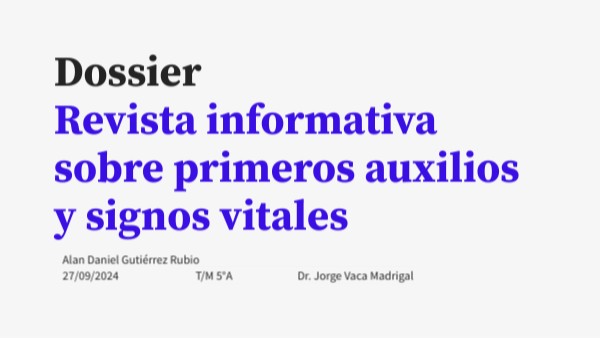 Dossier Interactivo Básico