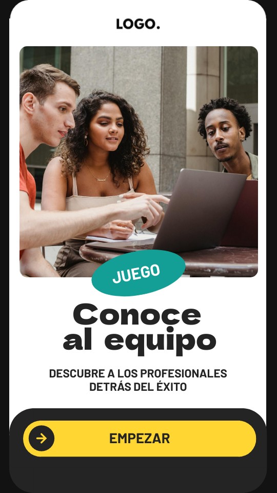Juego Conoce al equipo móvil