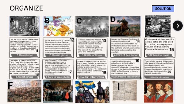 CHRONOLOGICAL ORDER | Genially