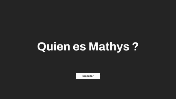 Mathys vincelle presentation