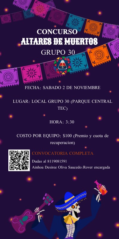 FLYER CONCURSO ALTARES DE MUERTOS