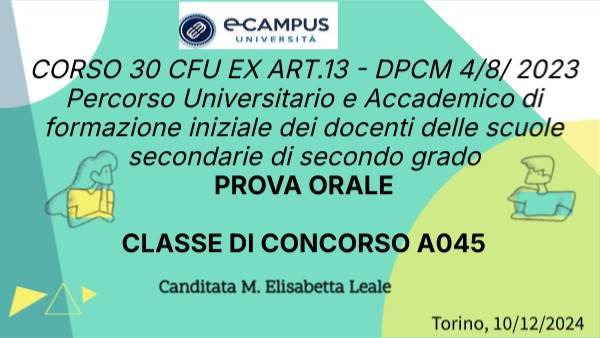 Presentazione UDA | Genially