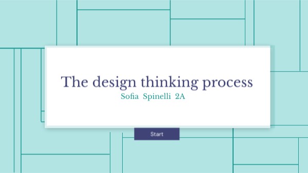 The design thinking process