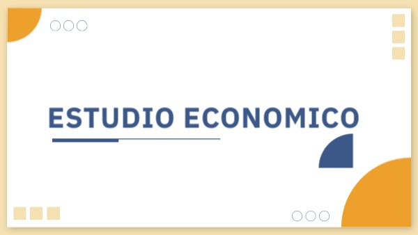ESTUDIO ECONOMICO
