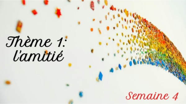 Sami et julie semaine 4 | Genially