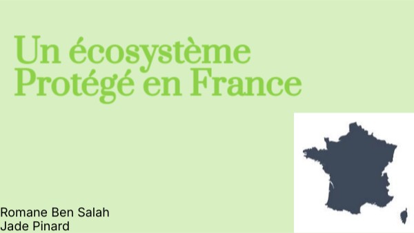Ecosystème durable en France