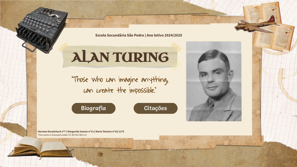 Alan Turing | Genially