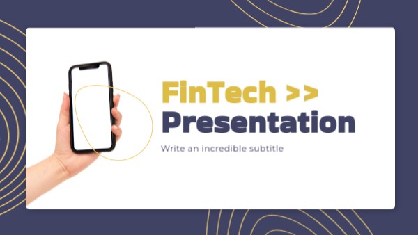 Présentation fintech | Genially