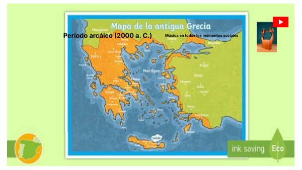 Mapa Grecia Clásica Ejemplo | Genially
