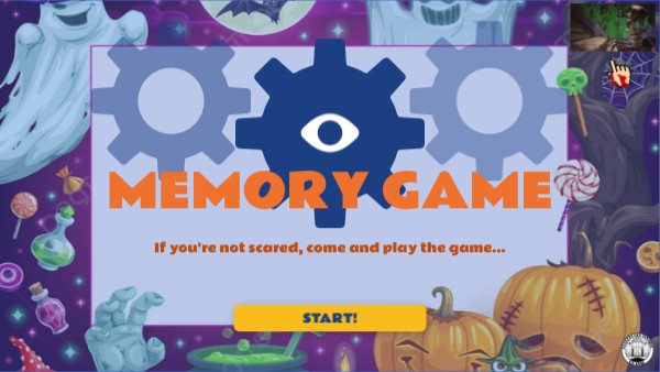 Memory Game HALLOWEEN