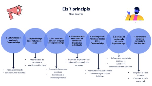 Marc Sanchís, esquema 7 principis