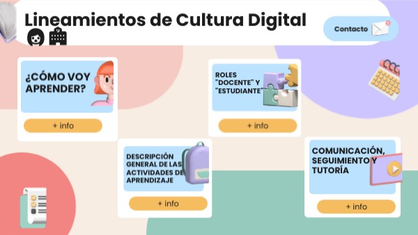 Guía docente de Cultura Digital | Genially