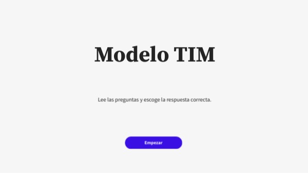 Modelo TIM