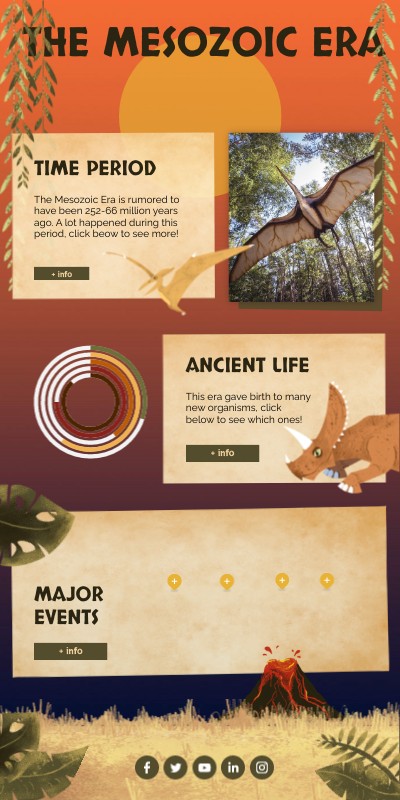 Dinosaurs Infographic