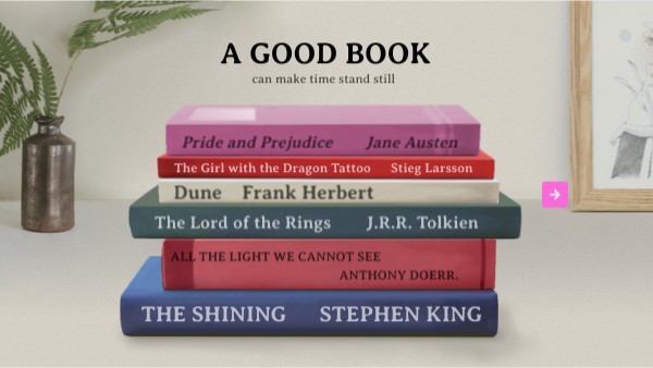 Good Book Reading Conversation | Genially