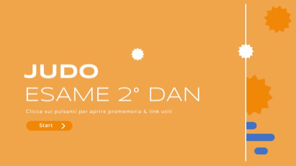 Judo - Esame 2 dan | Genially