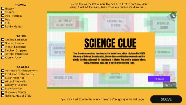 Seamon - Atomic Timeline Clue