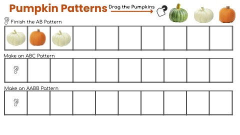 Pumpkin and Candy Patterns