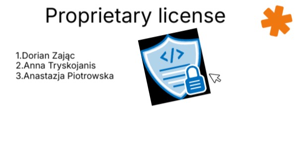 Proprietary license 2DT