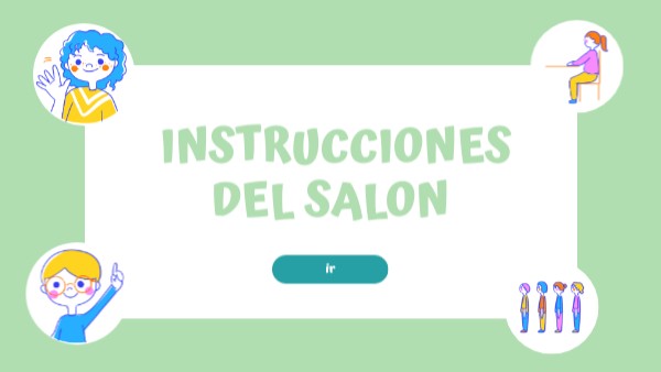 instrucciones del salon