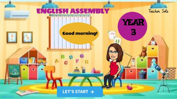 YEAR 4 ENGLISH ASSEMBLY | Genially