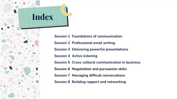 Getting your message across